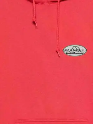 Gramicci Hooded Sweatshirt With Logo - Red