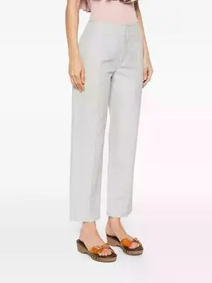 Chloé Straight-leg Trousers - Grey