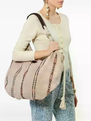 Isabel Marant Étoile Byron Cotton Tote Bag - Neutrals