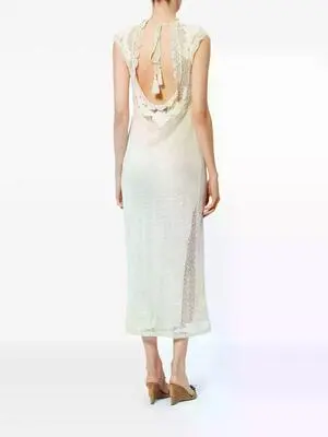 Isabel Marant Étoile Delvine Open-back Midi Dress - Neutrals