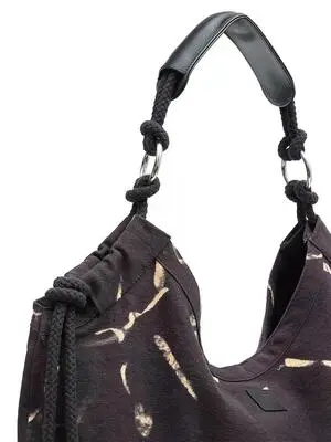 Isabel Marant Étoile Byron Cotton Tote Bag - Black