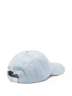 Stone Island Logo-embroidered Baseball Cap - Blue