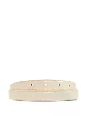 BY MALENE BIRGER Marlos Leather Belt - Neutrals