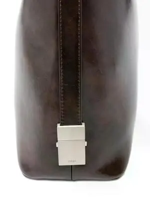 OSOI Slouch Leather Shoulder Bag - Brown
