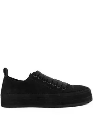 ANN DEMEULEMEESTER Suede Lace-up Sneakers