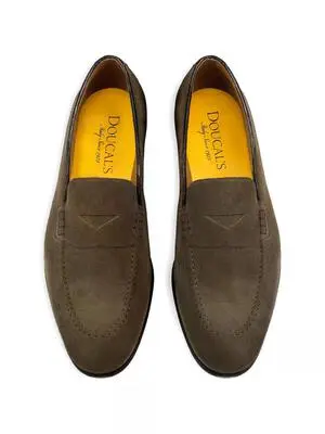 DOUCAL'S Suede Loafers - Brown