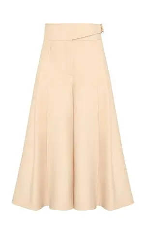 Zimmermann Valiant Wool-blend Wide-leg Trousers