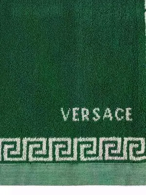 Versace Logo-detail Bath Towel