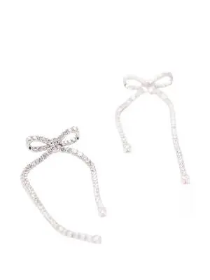 SELF-PORTRAIT Bow Design Drop Earrings