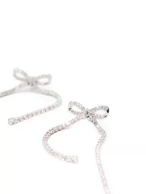 SELF-PORTRAIT Bow Design Drop Earrings