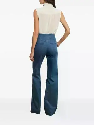 Veronica Beard Frenkle Flared Trousers