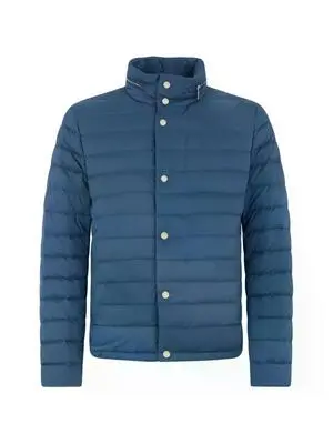 MOORER Buttoned Jacket - Blue