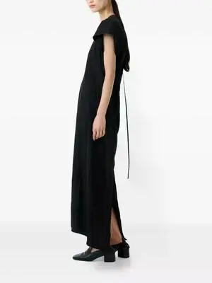 Studio Nicholson Surat Cap-sleeve Dress - Black