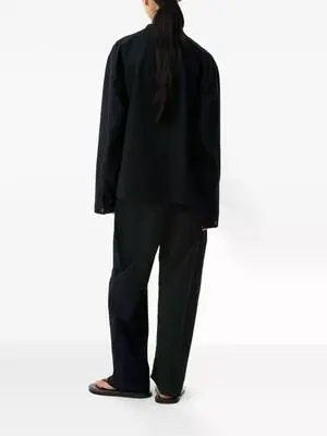 Studio Nicholson Vega Four-button Grandad Collar Shirt