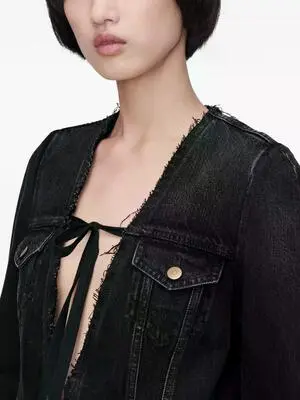 MAISON MARGIELA V-neck Mini Dress