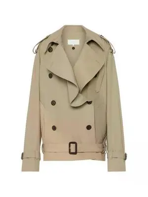 MAISON MARGIELA Folded Collar Cotton Caban