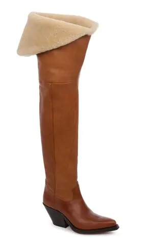 Chloé Over-the-knee Boots - Brown