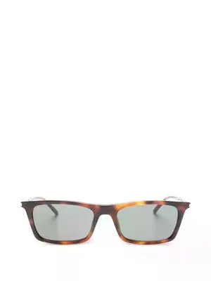 Saint Laurent Betty Tortoiseshell-pattern Sunglasses - Brown