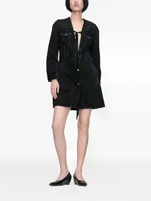 MAISON MARGIELA V-neck Mini Dress