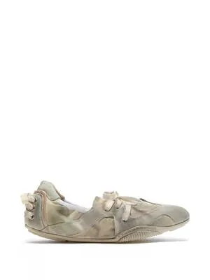 Acne Studios Lace-up Suede Shoes - Grey