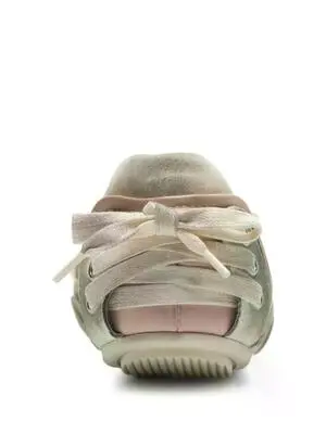 Acne Studios Lace-up Suede Shoes - Grey