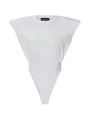 Dsquared2 Iconique" Logo Bodysuit - White