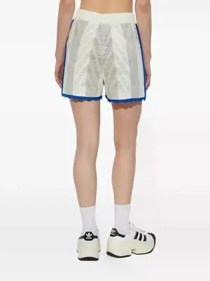 Adidas Firebird Mini Shorts - White