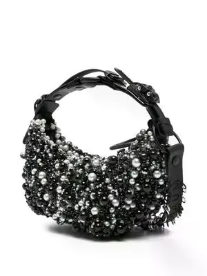 INNERRAUM Pearls Embellished Cross Body Bag