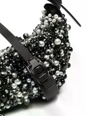 INNERRAUM Pearls Embellished Cross Body Bag