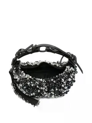 INNERRAUM Pearls Embellished Cross Body Bag