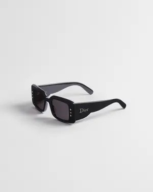 Dior Luckycharms S1i Sunglasses - Shiny Black Rectangular Sunglasses