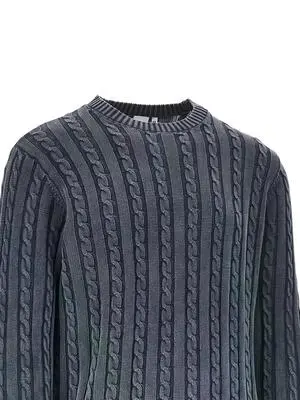 Aspesi Cable-knit Sweater - Blue
