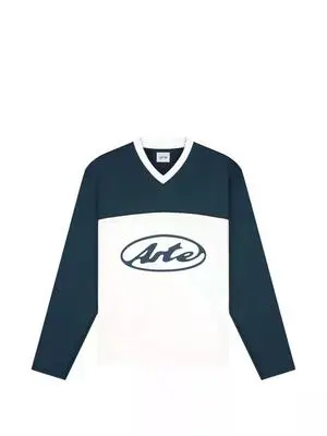 ARTE ANTWERP Long Sleeve V-neck Top