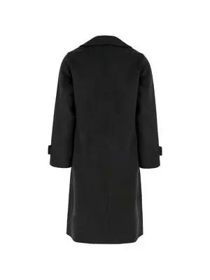 THE DYNAMIS STUDIO Buttoned Double-breasted Coat - Grey