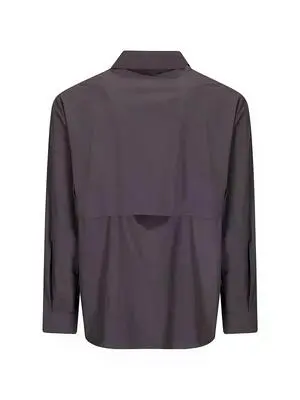 HIKING PATROL Collared Button-down Shirt - Grey