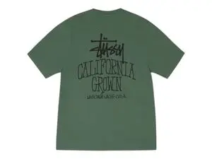 StÜssy Cali Grown Pigment Dyed Tee Shirt