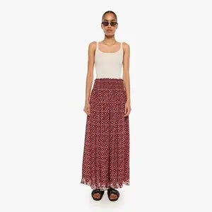 Natalie Martin Bella Maxi Skirt - Red