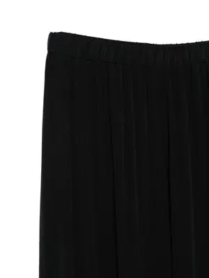 ALYSI Silk Balloon Trousers - Black