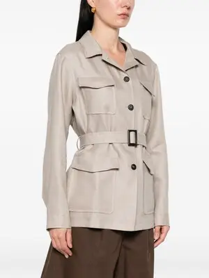 Tagliatore Linen Jacket - Beige