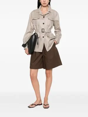 Tagliatore Linen Jacket - Beige