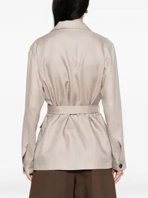 Tagliatore Linen Jacket - Beige