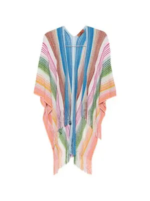 Missoni Striped Poncho