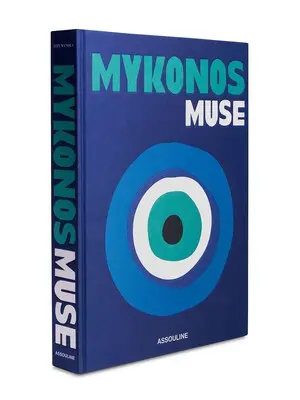 Assouline Mykonos Muse Book - Blue