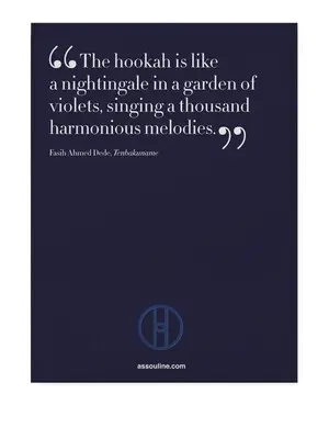 Assouline Mystic Mist, The Rituals Of Huqqa Book - Blue