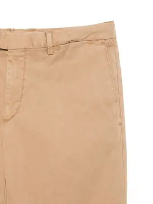 Boglioli Cotton Blend Trousers - Beige