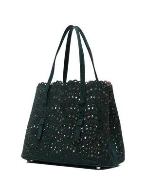 Alaïa Mina 25 Leather Handbag - Blue