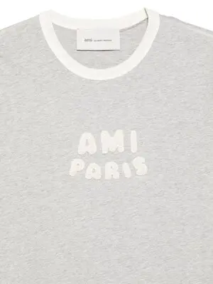 AMI Paris Logo Cotton T-shirt