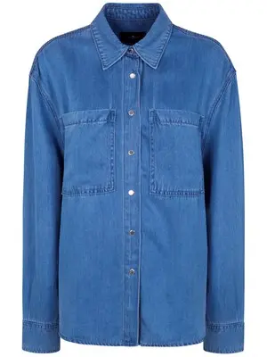 Seven For All Mankind Oversized Lyocell Shirt
