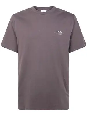 LES DEUX Ben Globe" T-shirt - Brown
