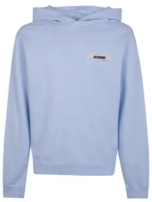 Jacquemus Le Hoodie Gros Grain" Sweatshirt - Blue